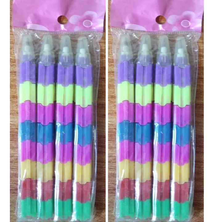 Non Sharpning Pencil (Block Pencil) (8 Pcs) | Daraz.pk