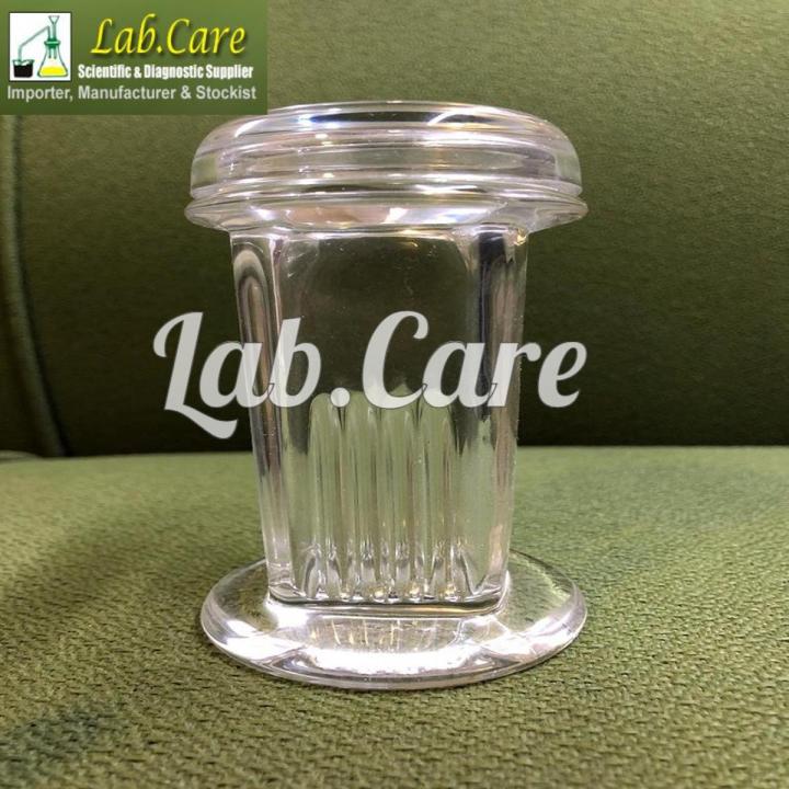 Staining Jar with Glass Lid (copling) - lass Coplin Staining Jar with ...