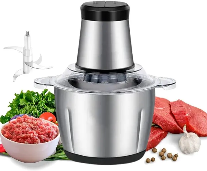 Silver Crest Electric Meat Grinder chopper 3 Liters Stainless steel sharp blades Powerfull motor ...