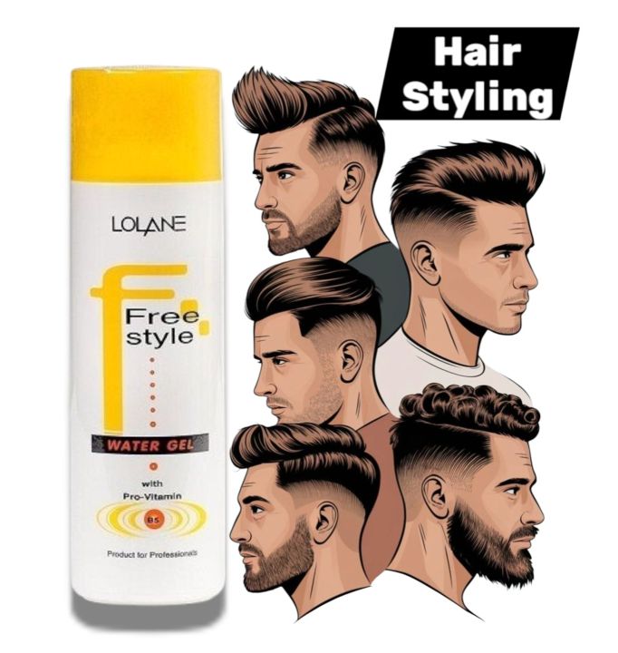 Lolane Freestyle Water Gel Provide Medium Hold and Setting Curl 250ML ...