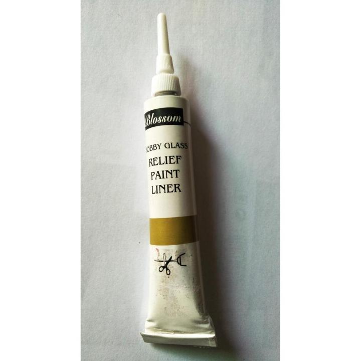 Glass Paint outliner Golden | Daraz.pk