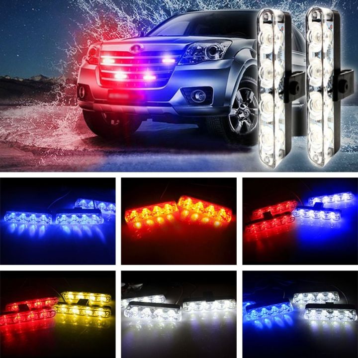 Remote Police Light Flash Signal Warning Lamp Car Led Light Auto ...