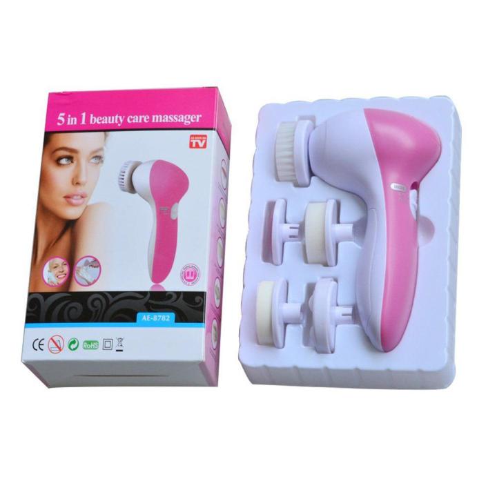NEW 5 in 1 Facial Electric Cleanser and Massager, Face Massager Machine ...