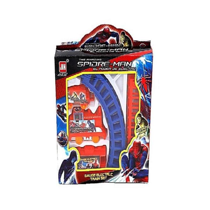 Budget Store Spider Man Train Railway Set | Daraz.pk