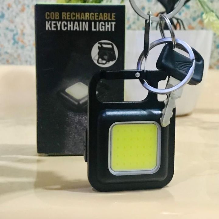 Multifunction 500 Lumens Mini Pocket COB LED Portable Keychain Light ...