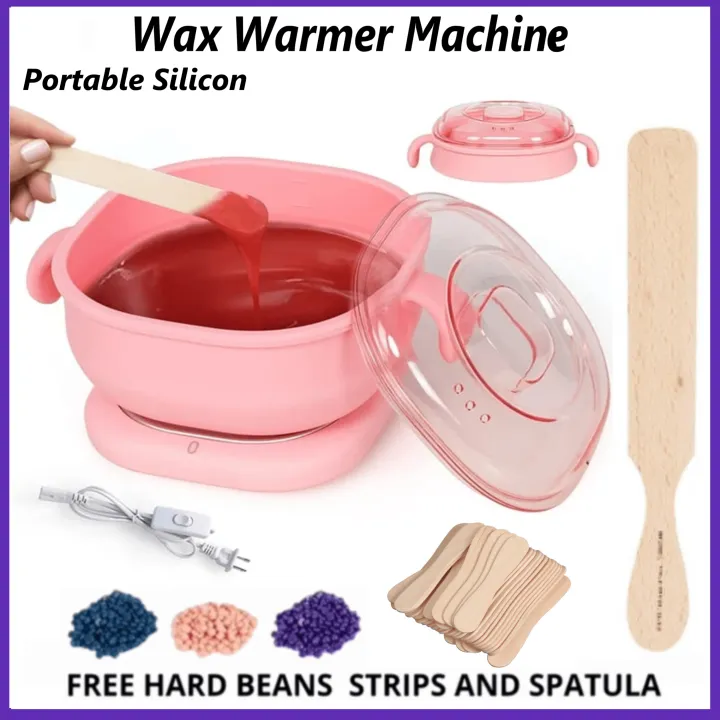 Imported Original Wax heater machine Portable Silicone Wax Warmer Pot ...