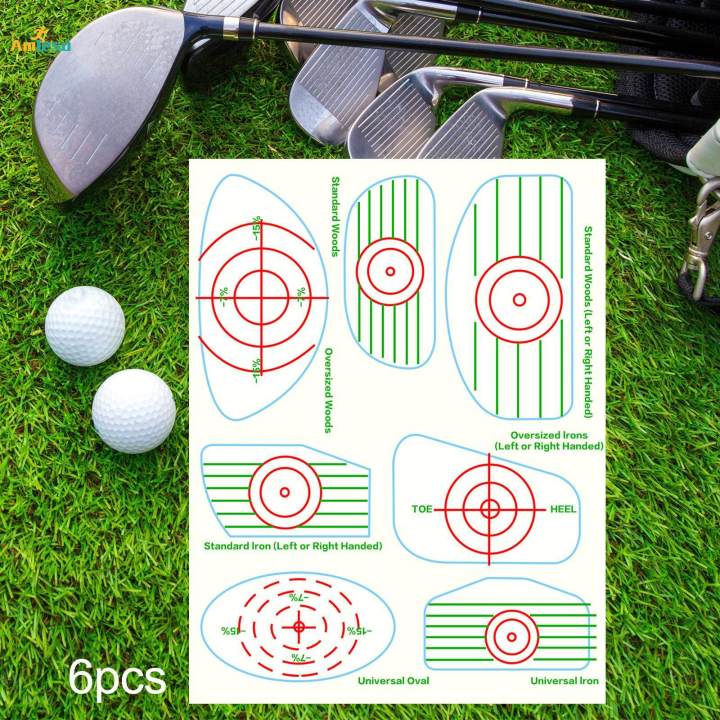 Tape Labels Golf Club Impact Tape Stickers Useful Training Golfer ...
