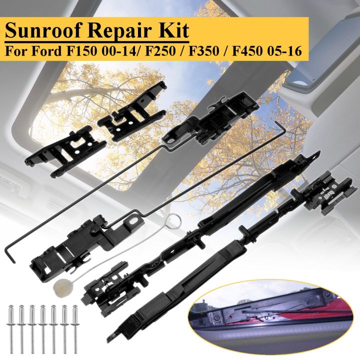 motors Sunroof Repair Kit For 2000-2014 Fords F150 / F250 / F350 / F450 ...