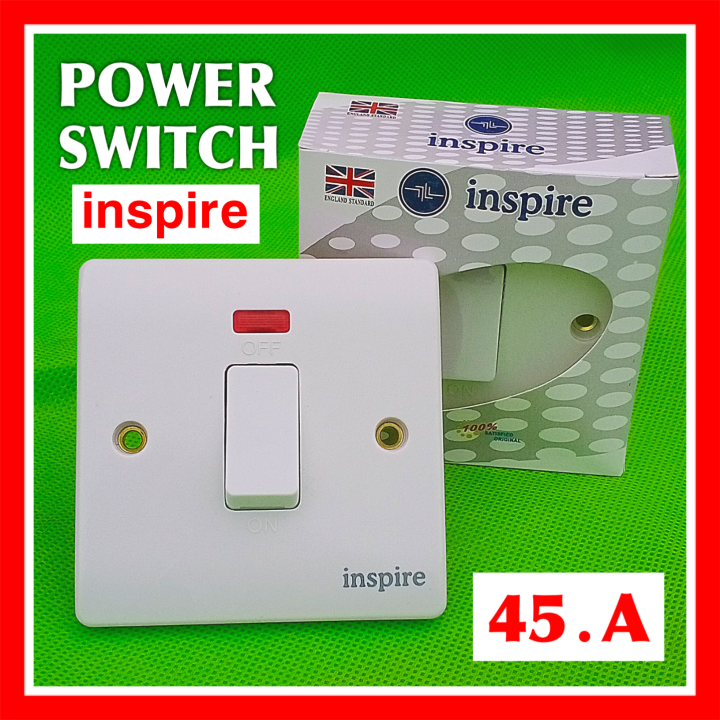 Inspire Power Switch 45A China Fitting Sheet Specially For AC and Water ...