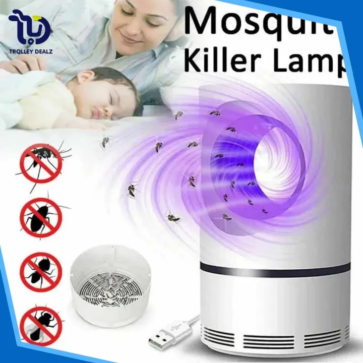 Electric Fly Bug Mosquito Insect Killer LED Light Trap Control Lamp ...