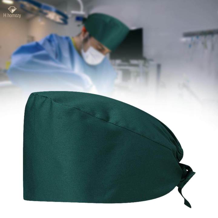 Tie Back Scrub Cap Nurse Cap for Beauty Center Pet Grooming Gift | Daraz.pk