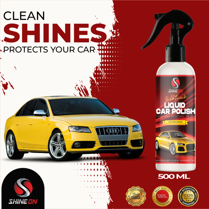 Shine On - Liquid Car Polish - 500 ML - All-in-One Scratch Remover ...