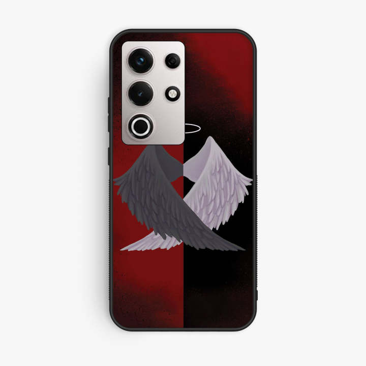 Itel S25 Ultra - Angel 2.0 Design 7 - Premium Metal Printed Soft Bumper ...