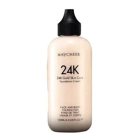 Maycheer 24K Gold Skin Care Foundation Cream Waterproof Beauty makeup ...