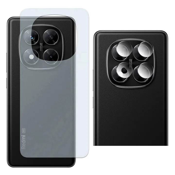 Xiaomi Redmi Note 14 Pro Flexible Matte Soft Film Back Protector Easy ...