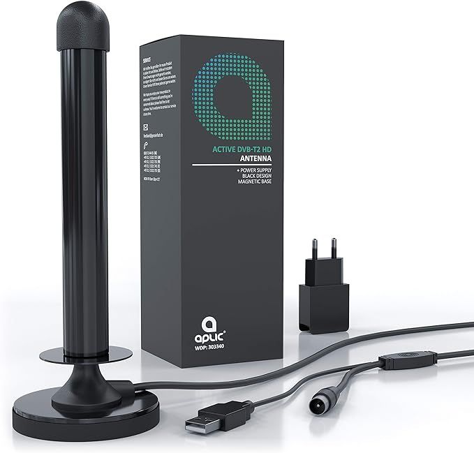 CSL DVB-T2 HD Antenna Active Digital HDTV Rod Antenna Indoor Antenna ...