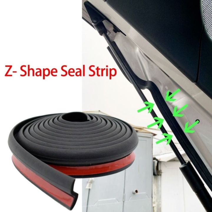Self-Adhesive 1m Noise Insulation Anti-collision Z shaped Trim Anti ...