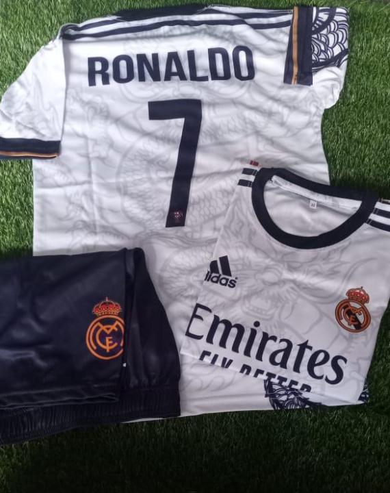 Madrid Ronaldo #7 Special Dragon Edition Real Madrid Kit Shirt and ...