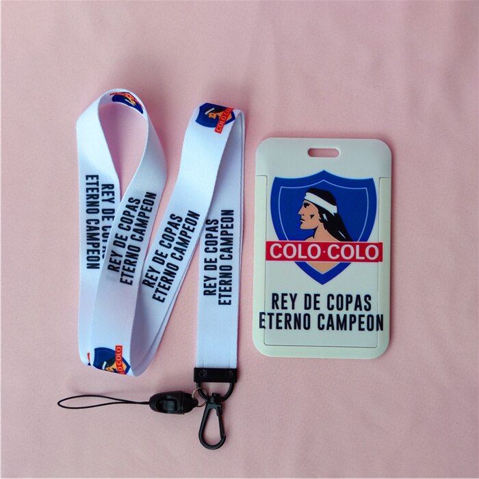 Chile Football Club Series Lanyard Name Card Covers Colo Colo ID Card ...