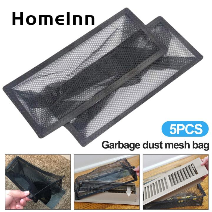 Clean Ductwork Mesh Bag 5-pack Mesh Garbage Bags Floor Vent Covers Keep ...