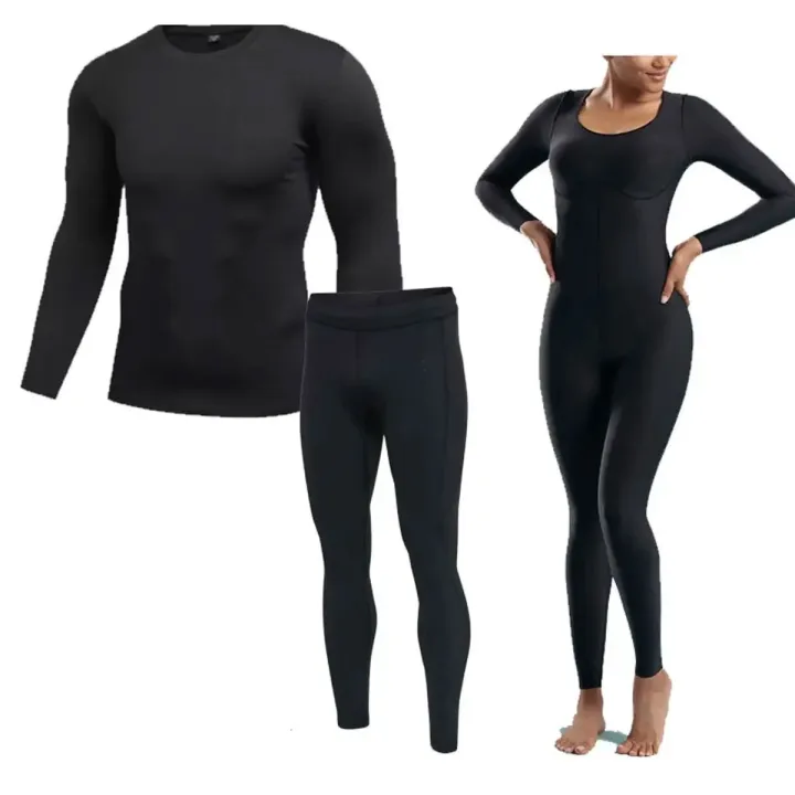 Girls Compression Base Layer Top Long Sleeve Thermal Gym Sports Shirt ...