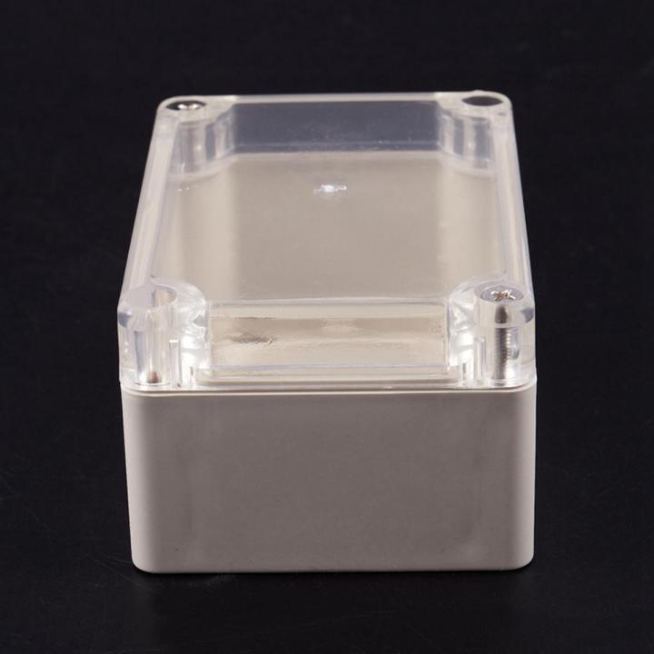 Clear Cover Plastic Electronic Project Junction Box 100 x 68 x 50mm ...