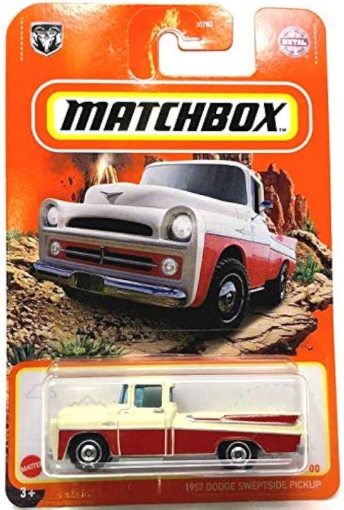 Original Matchbox 1957 Dodge Sweptside Pickup Metal Die Cast Vehicle ...
