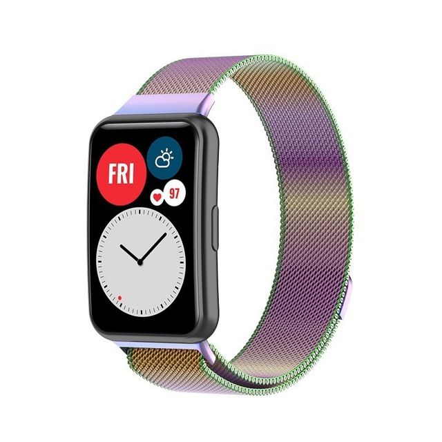 Magnetic Loop Band For Huawei Watch Fit Strap Accessories stainless ...