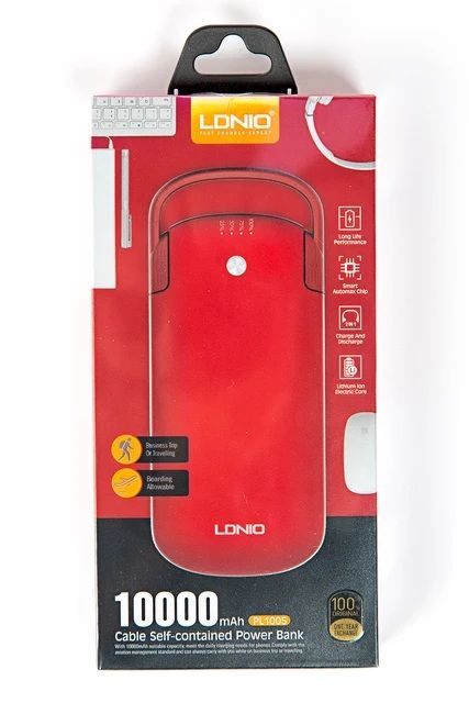 LDNIO -Power Bank 10000 mah fast power bank | Daraz.pk