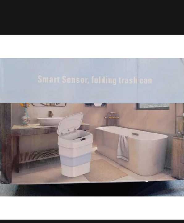 AS Automatic Intelligent Sensor Smart Trash Can Dustbin Lid Motion ...