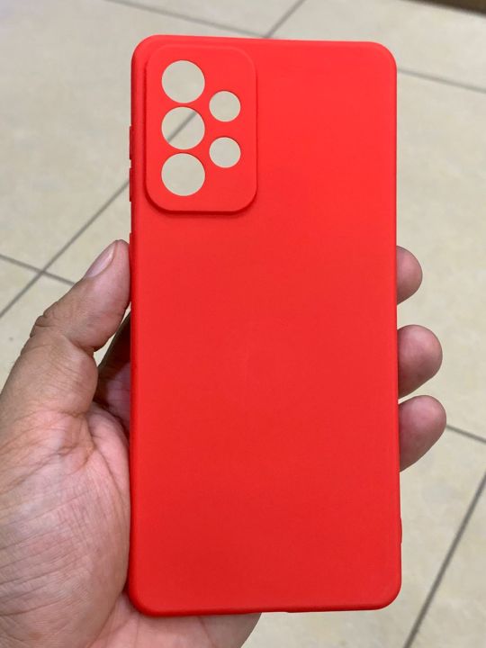 Samsung Galaxy A72 Soft Matte Ultra-Slim Phone Case Back Cover | Daraz.pk