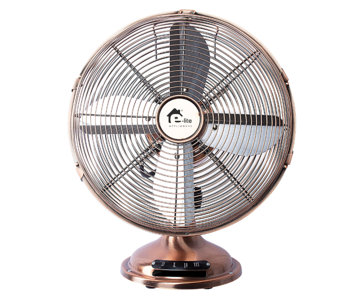 E-lite Metal Table Fan - Copper- ETF-30M | Daraz.pk
