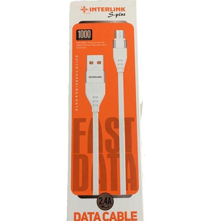 Original Interlink Micro usb Charging Cable For Android Fast Charging ...