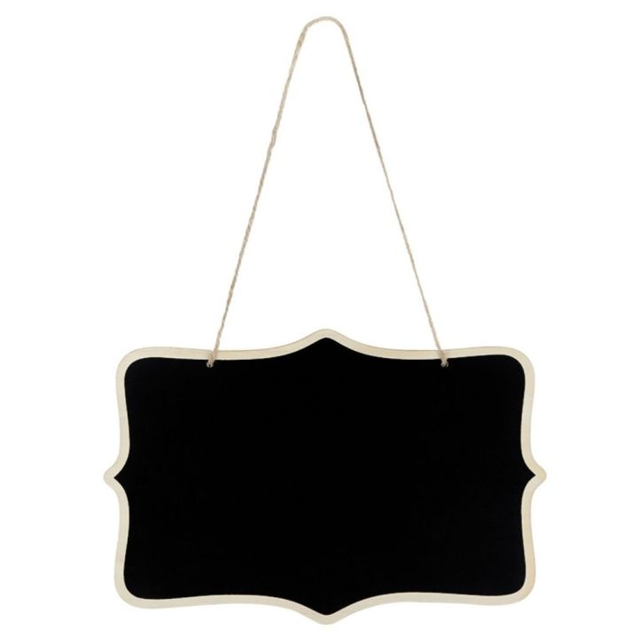 Portable Wooden Wooden Blackboard Hanging Plaque Ceremony Prop Sign ...