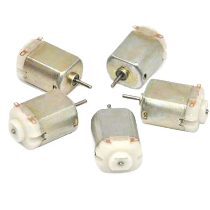 Set of 5 Pcs DC Motor 4V–6V with Propeller | Small DIY Toy Motor Kit ...