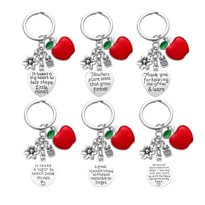 Teacher Appreciation Gifts Keychain Idea for Christmas Birthday ...