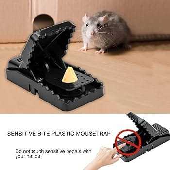 Heavy Duty Mouse Trap Mice Catcher High Quality Plastic Reusable ...