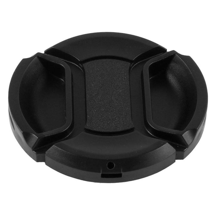 Univeral 49mm Center Pinch Front Lens Cap for DSLR Camera | Daraz.pk