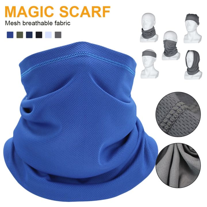 Multifunctional Outdoor Sport Magic Scarf Neck Warmer Tube Hiking ...