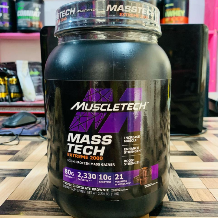 MasSs tecCh weight gain milk powder 1kg (2lbs) BOX AND PACK | Daraz.pk