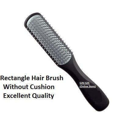 Flat Rectangle Hair Brush Slim Style For Man & Women | Daraz.pk