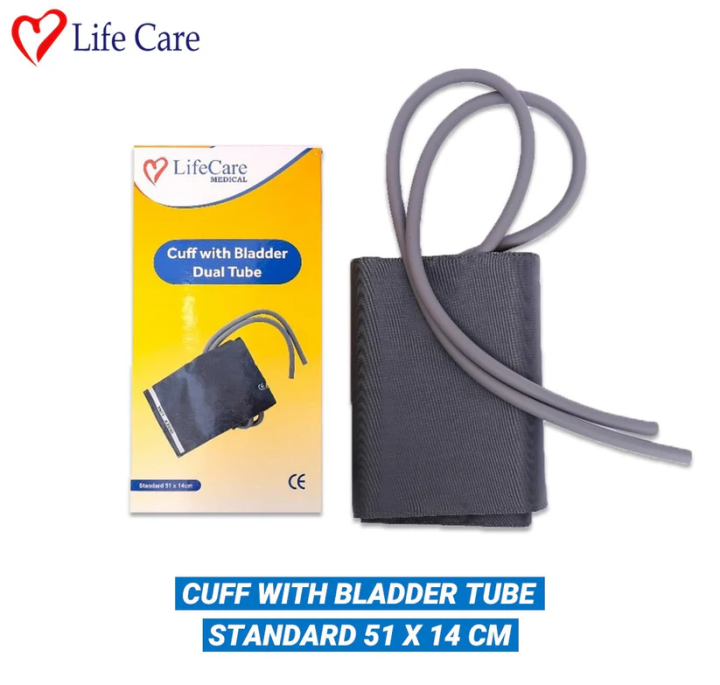 LifeCare Extra Large BP Cuff | 51x14cm 🩺 📏 🧬 Dual Tube | 0-300mmHg ...