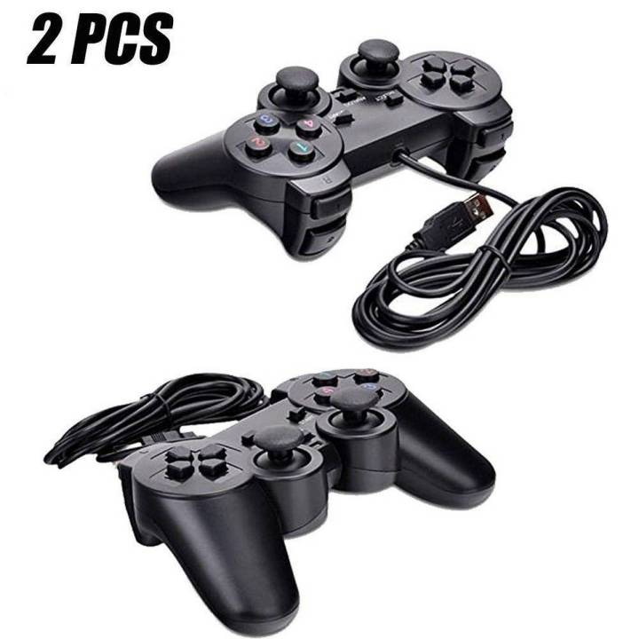 Pack Of 2 Joypad Ucom Gamepad Joystick Joy Pad For Pc Games Windows 7.8 ...