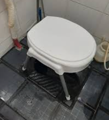 Cammode Chair Portable Elderly Washroom Use Chair | Daraz.pk