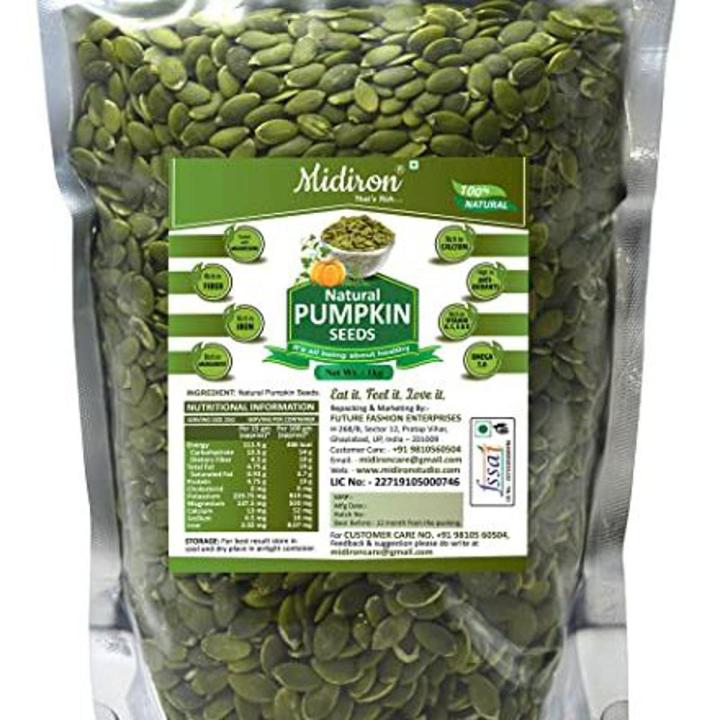 Midiron Organic Pumpkin Seeds - Gluten Free Non-GMO Pumpkin Seeds 200gm ...