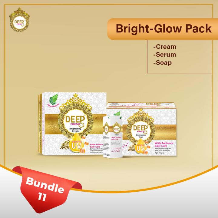 Deep Fresh Bright-Glow Pack – Unleash Your Natural Radiance | Daraz.pk