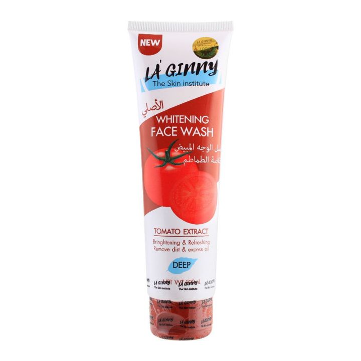 LA Ginny Face Wash Tomato - 100ml | Daraz.pk