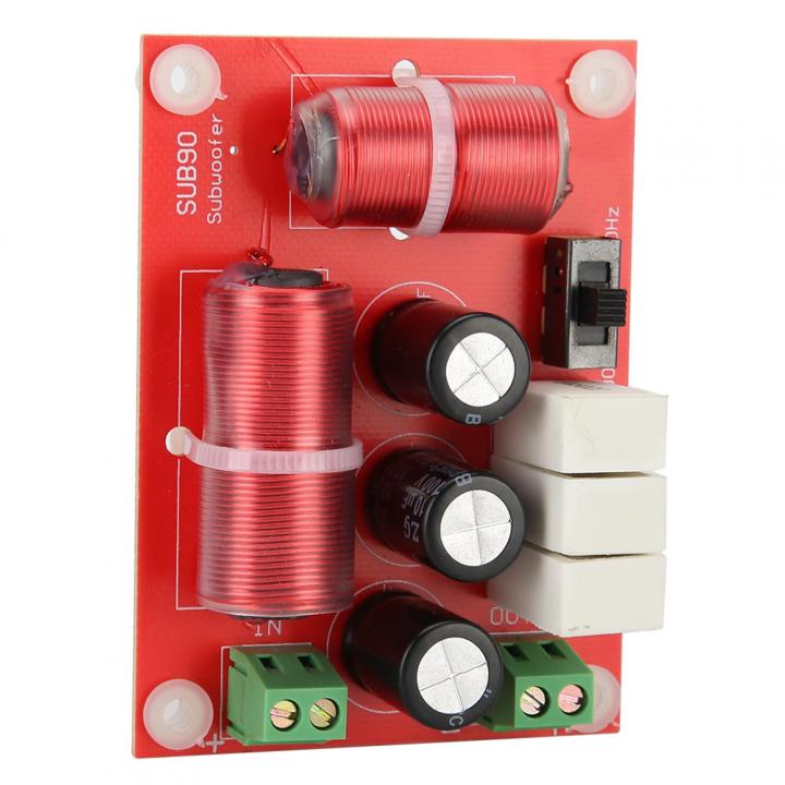 Bass Frequency Divider 3 Way Audio Speaker Crossover Filter for 4‑8in ...