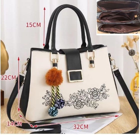 Ladies Hand Flowers,Embroidery Bag - Girls Bag Shoulder Handbag For ...