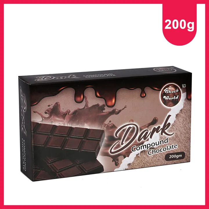 Dark Chocolate Slab – 200 Grams | Rich & Bold | Made in Pakistan by ...